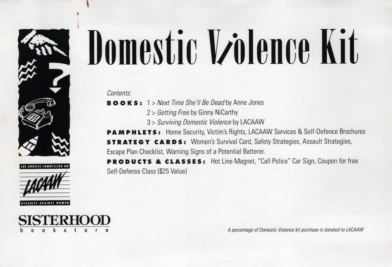 Domestic Violence Kit